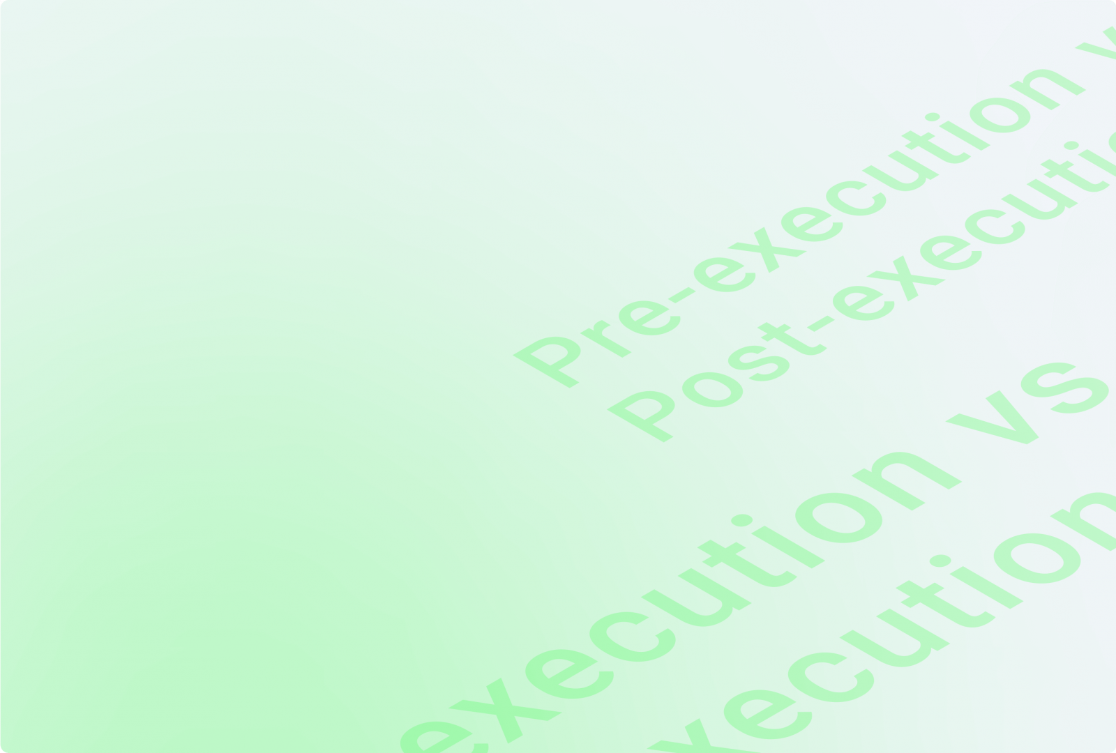 Pre Execution Vs Post Execution What S The Difference Articles