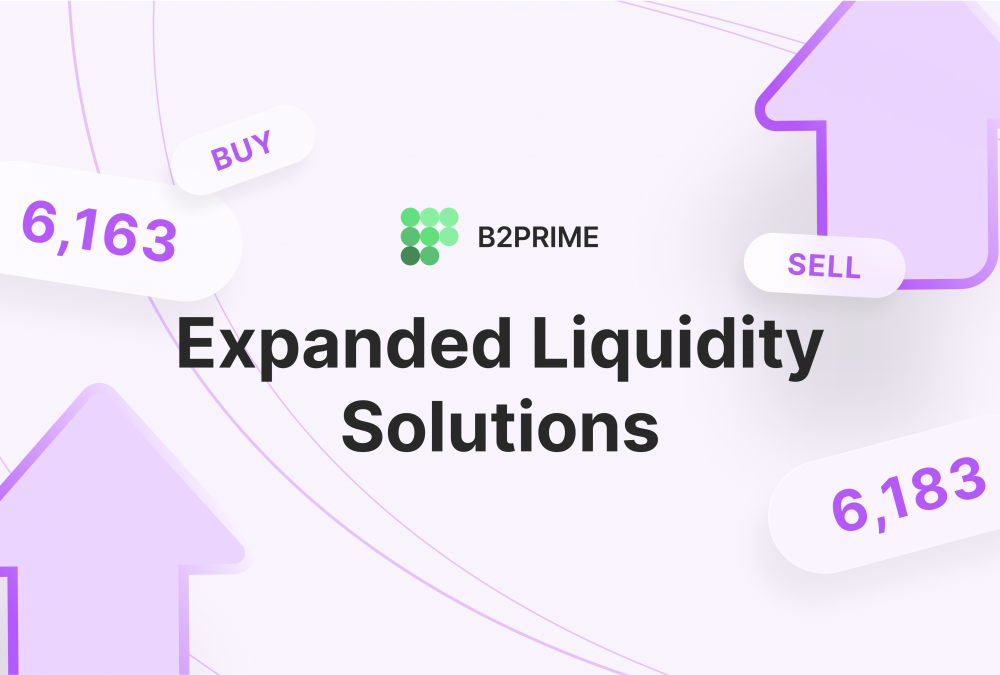 B2PRIME Adds Indices and Commodities to Its Liquidity